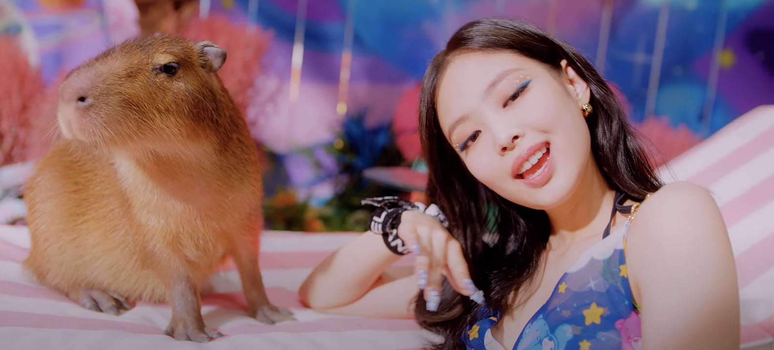 What's the Animal in Blackpink's "Ice Cream" Video? Capybara | PS ...