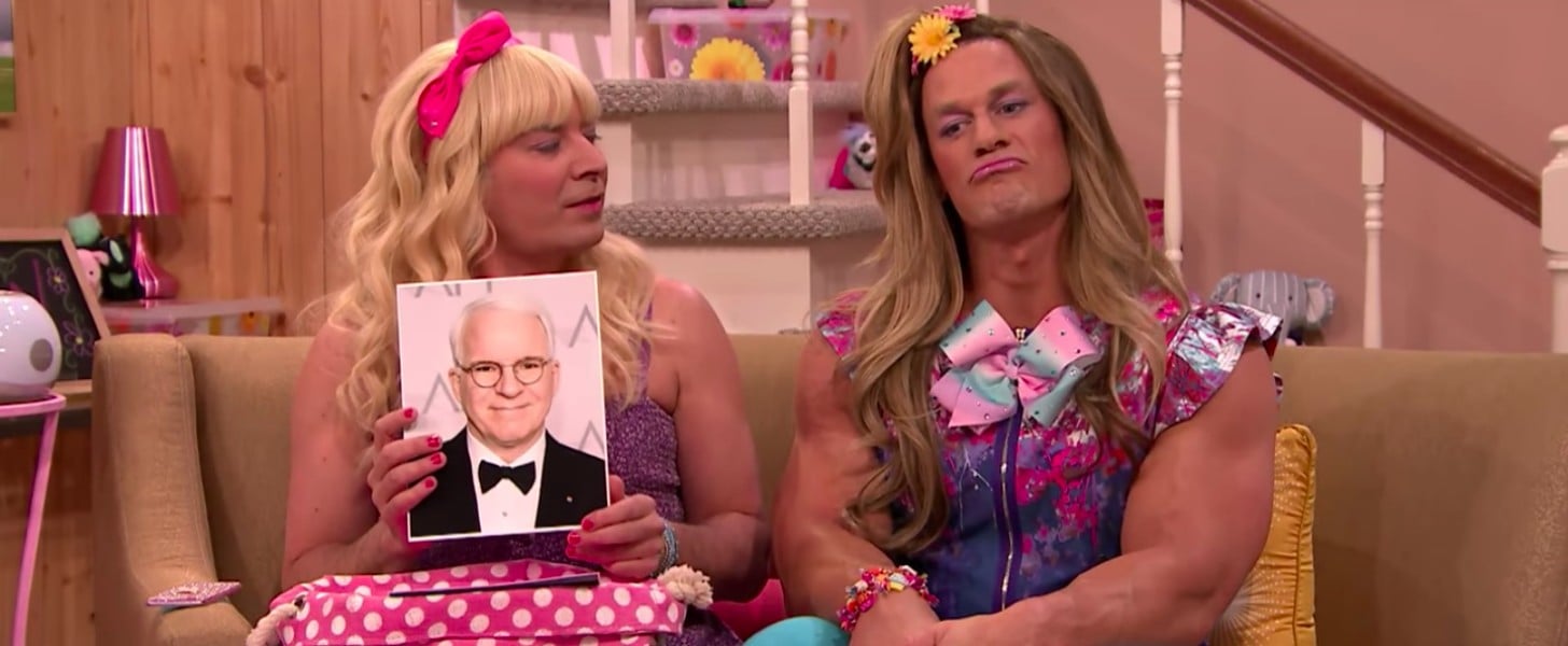 John Cena on "Ew!" With Jimmy Fallon | PS Entertainment