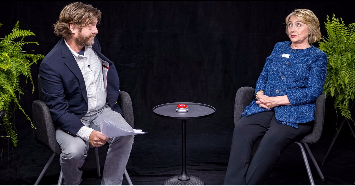 Hillary Clinton on Between Two Ferns With Zach Galifianakis | POPSUGAR News