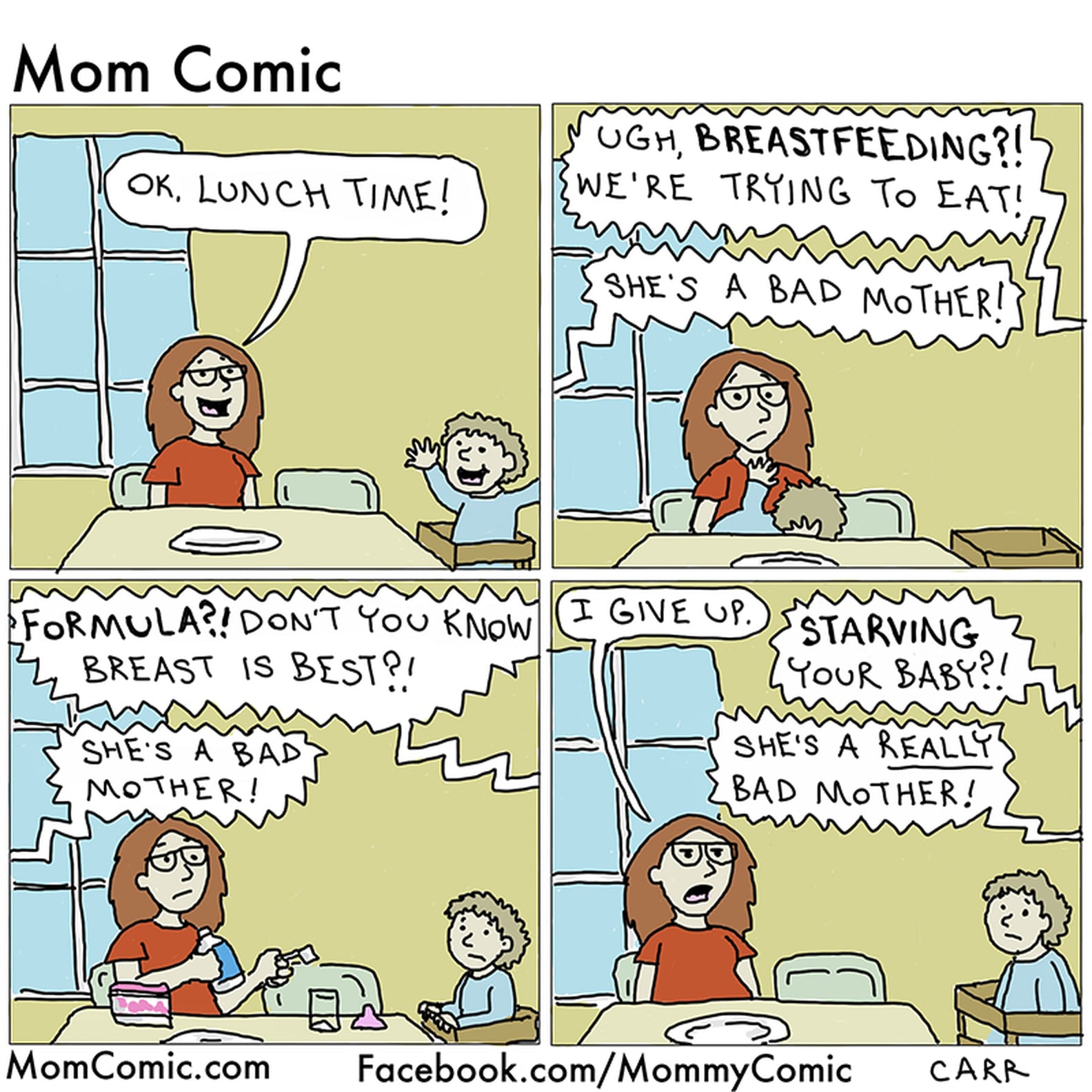 Mom Comic Parenting Cartoon Strips | PS Family