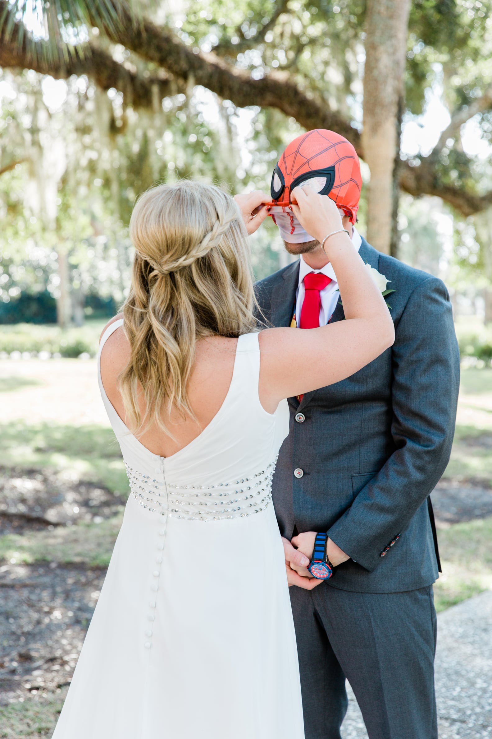 This Spider-Man-Themed Wedding Is "Marvel-ous" | PS Love