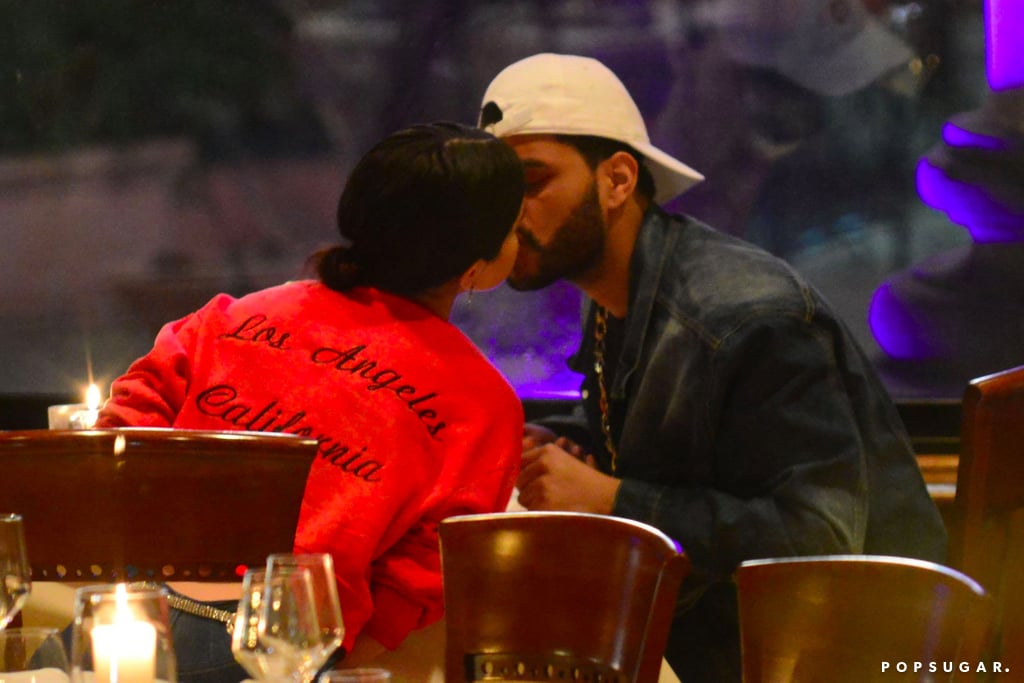Selena Gomez and The Weeknd Kissing in Italy January 2017 | POPSUGAR ...