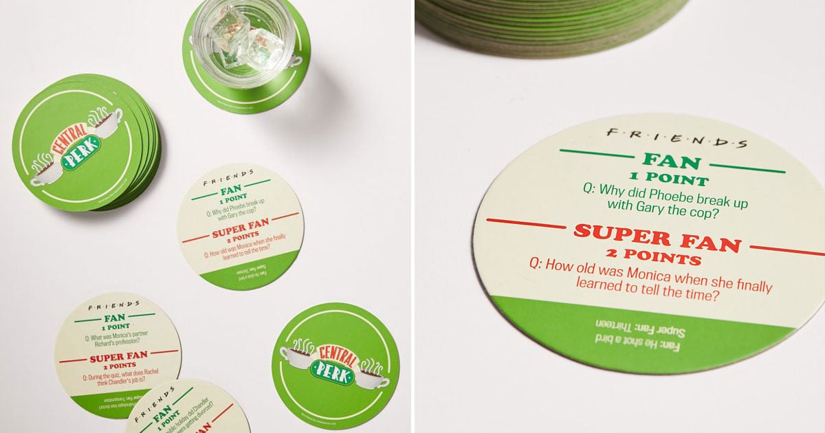 These Friends Trivia Coasters Have Seriously Hard Questions | POPSUGAR Home
