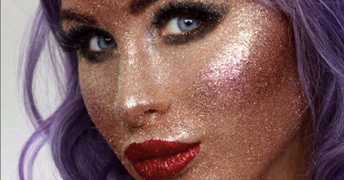 Full-Face Glitter Makeup Look | PS Beauty