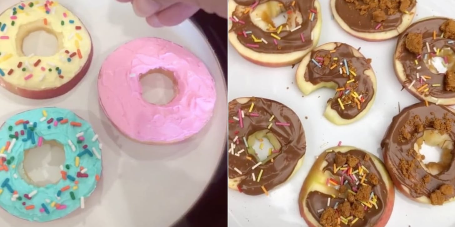 Make Healthy Doughnut Alternatives Out of Apple Slices | POPSUGAR Fitness