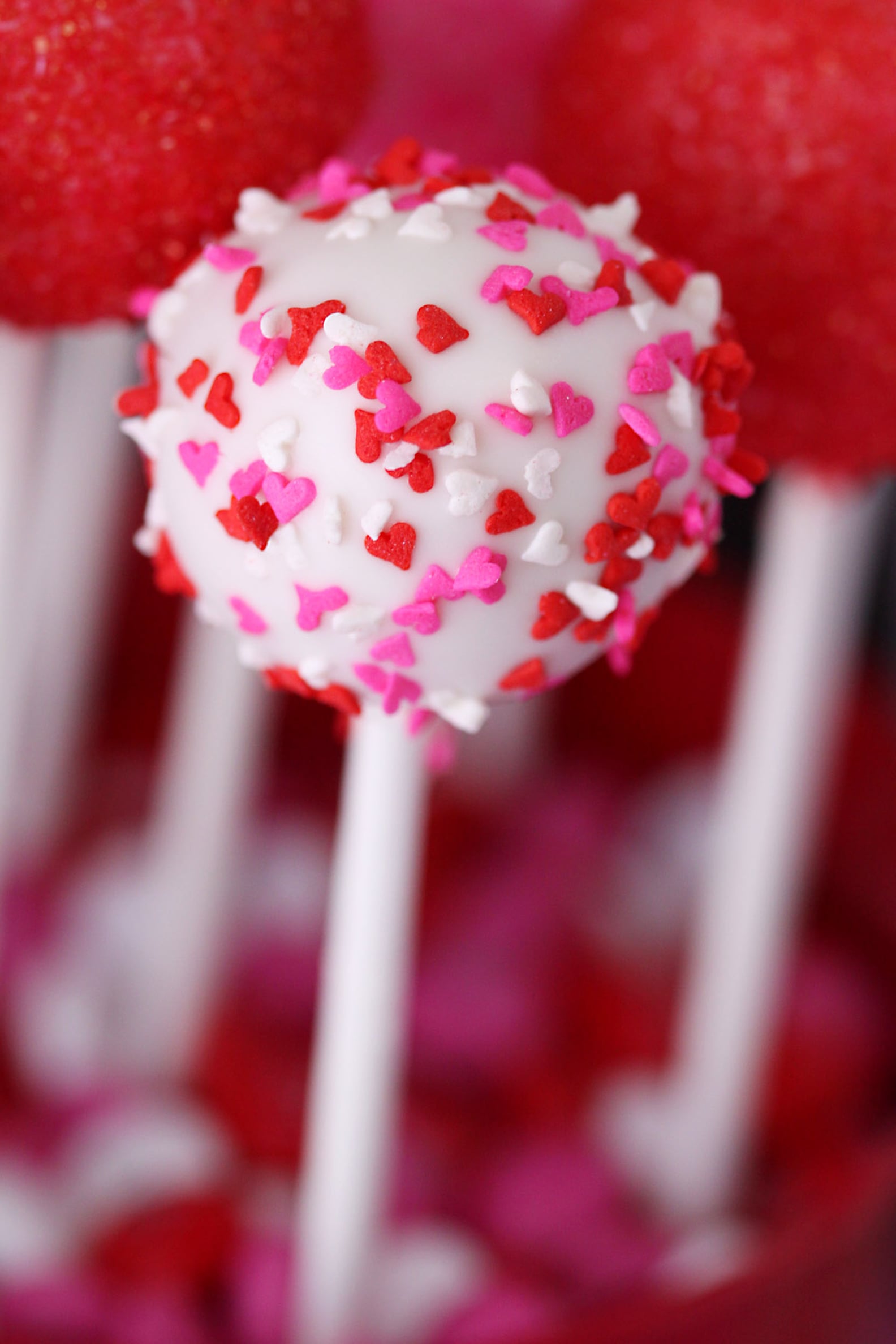 Valentine's Day Cake Pops | PS Family