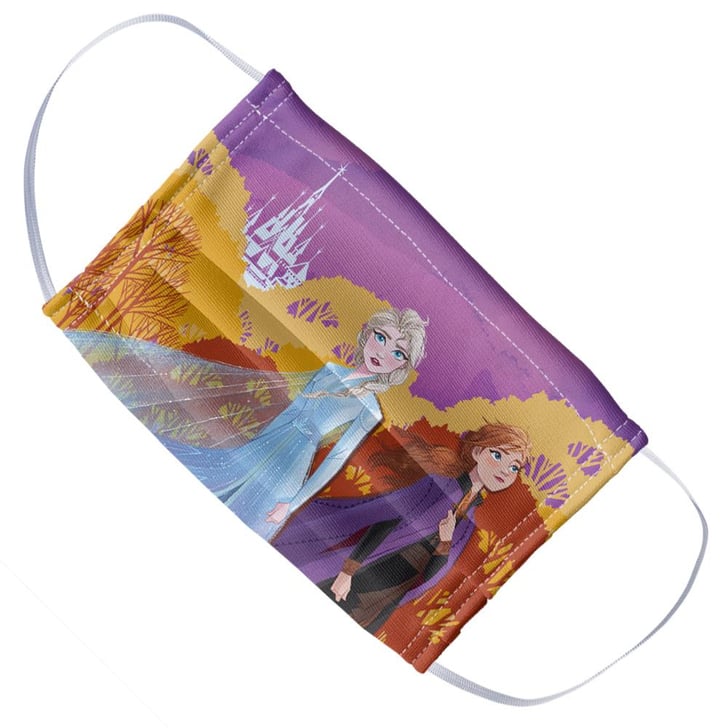 Frozen Anna and Elsa Forest Cloth Face Mask | MaskClub Disney Washable ...