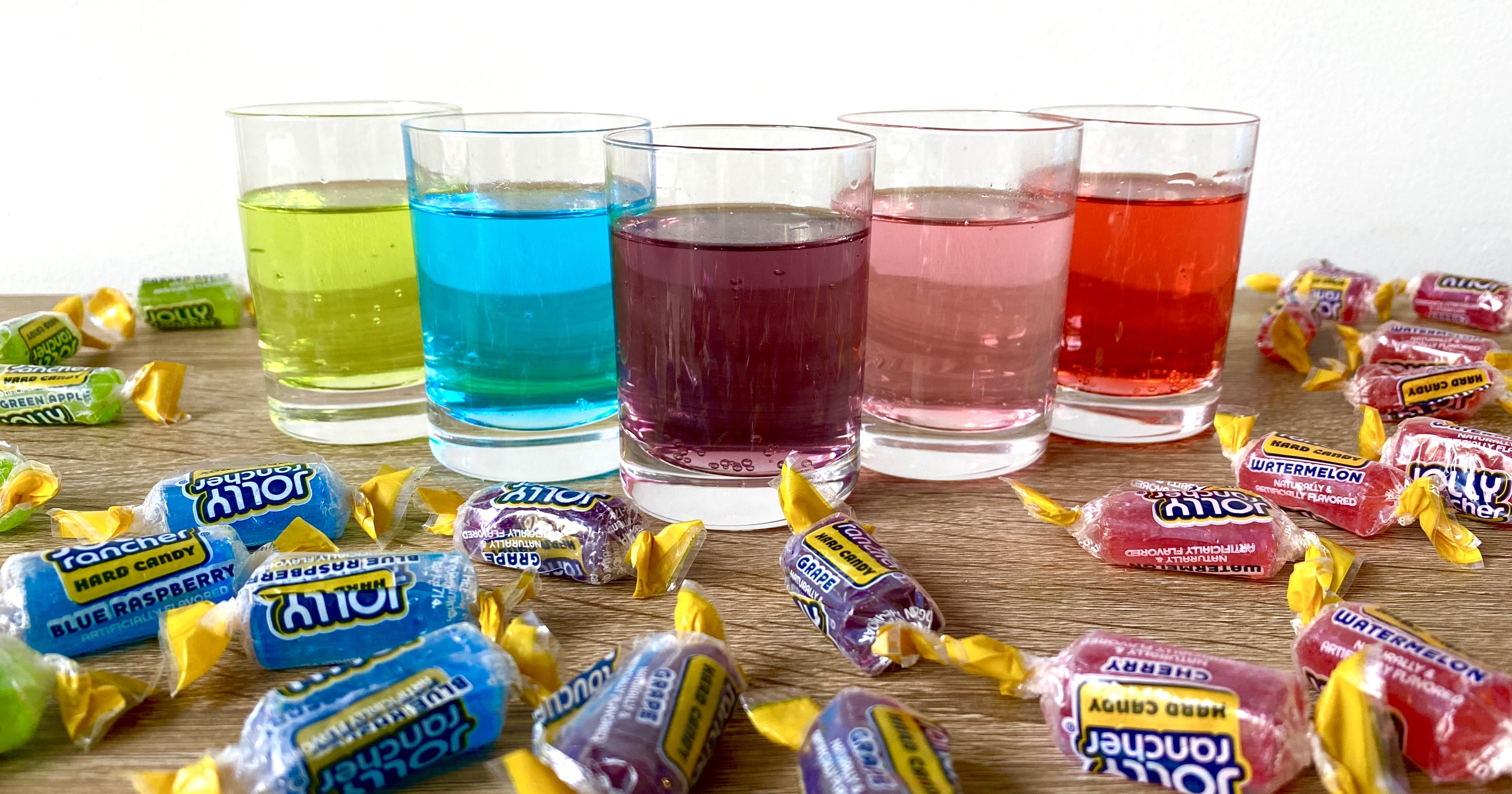 How to Make Rainbow Jolly Rancher Shots | PS Food