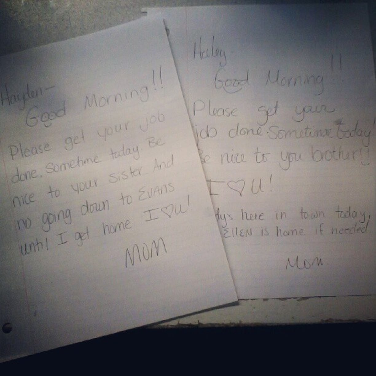 Funny Notes Moms Leave Their Kids | PS Family