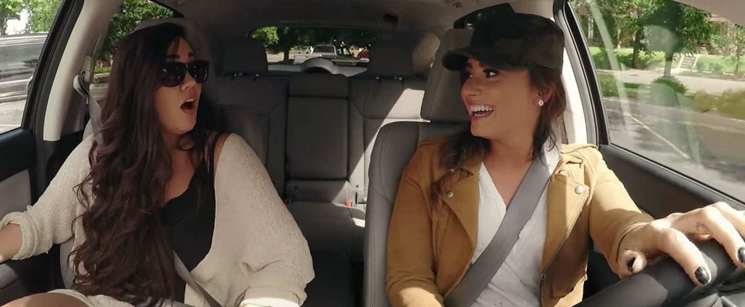 Demi Lovato as Lyft Driver Video | PS Celebrity