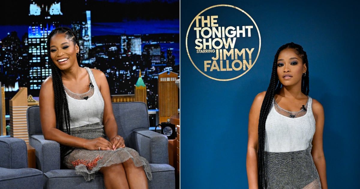 Keke Palmer's Sheer Prada Dress at Fallon Tonight | PS UK Fashion