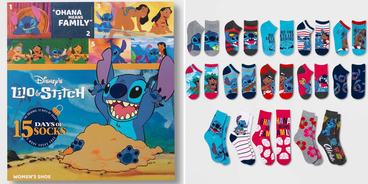Target's Lilo and Stitch Sock Advent Calendar Is $15 | POPSUGAR Smart ...