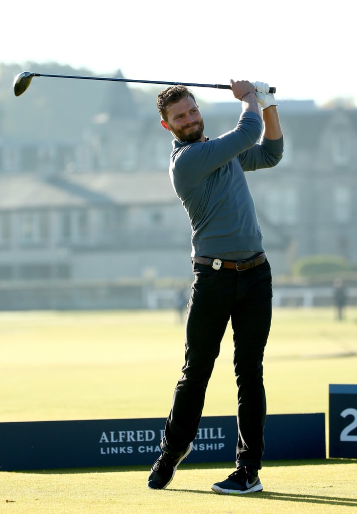 Jamie Dornan Golfing Pictures | POPSUGAR Celebrity
