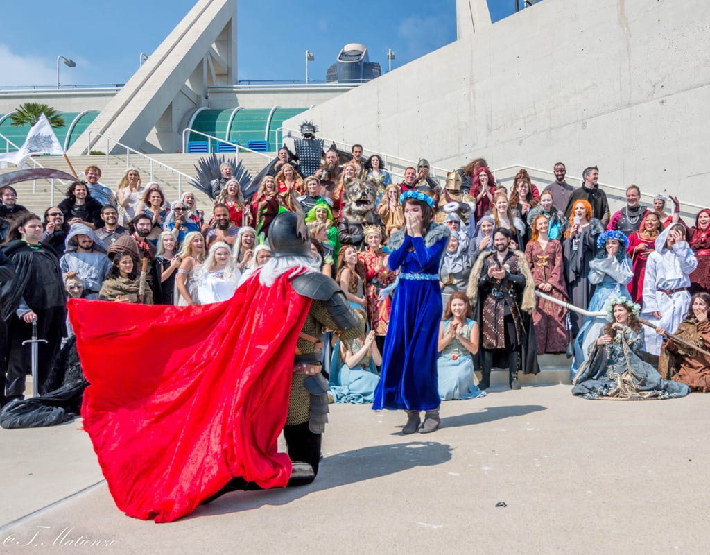Game of Thrones Proposal at Comic-Con | POPSUGAR Tech