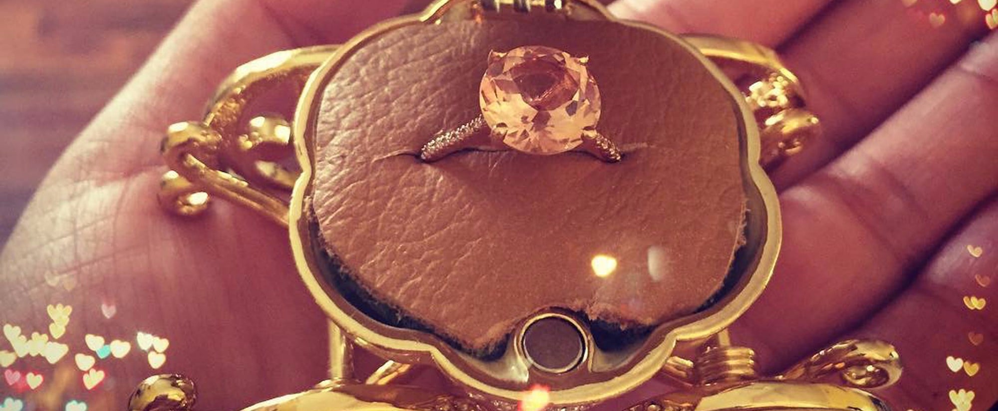 Cinderella Carriage Engagement Ring Box | POPSUGAR Love & Sex