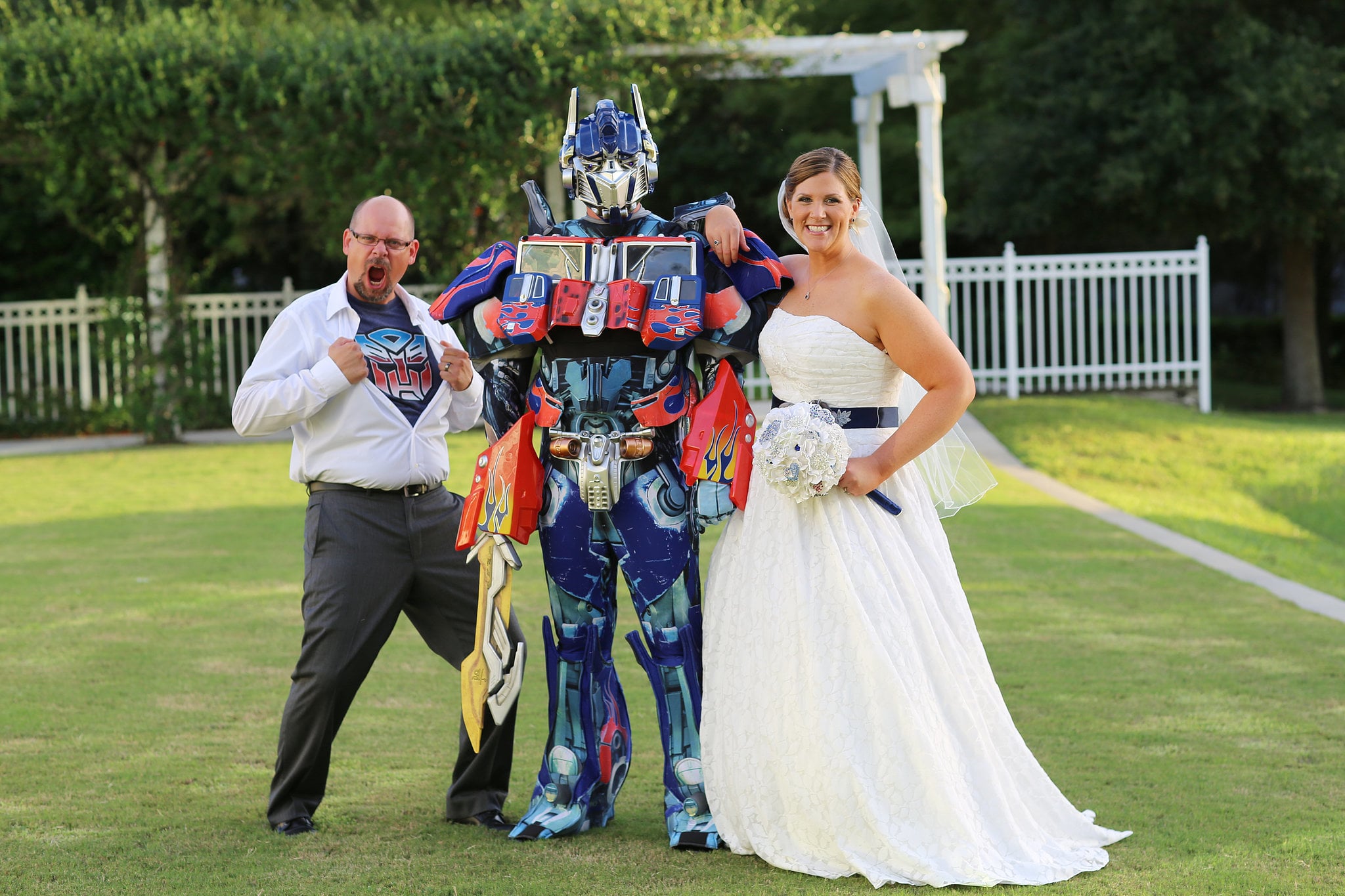 Transformer and Pac-Man Themed Wedding | PS Tech