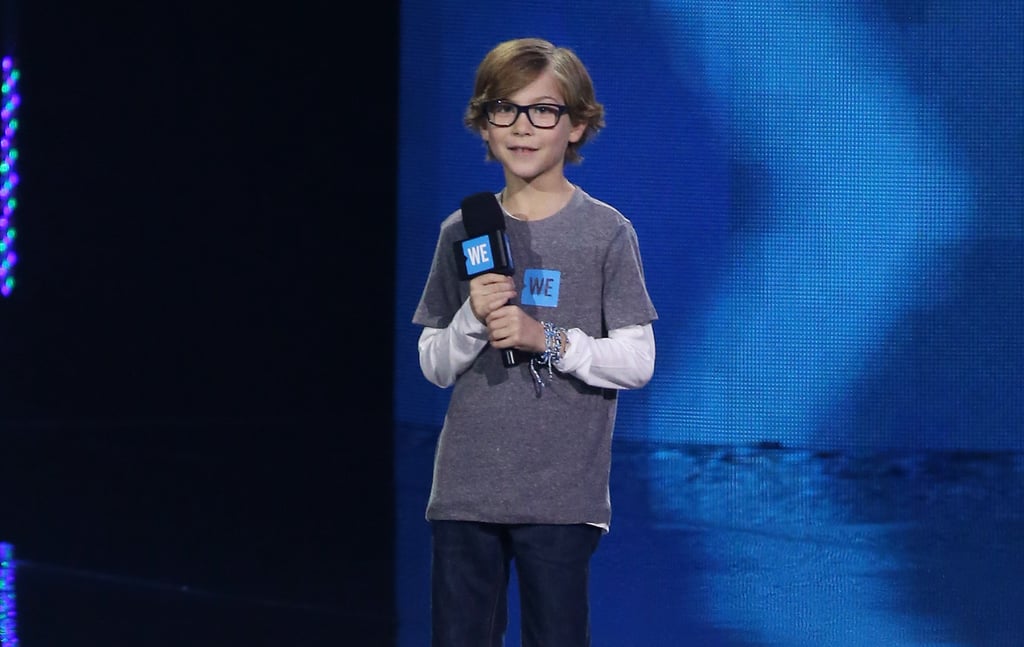 Jacob Tremblay at WE Day April 2016 | POPSUGAR Celebrity