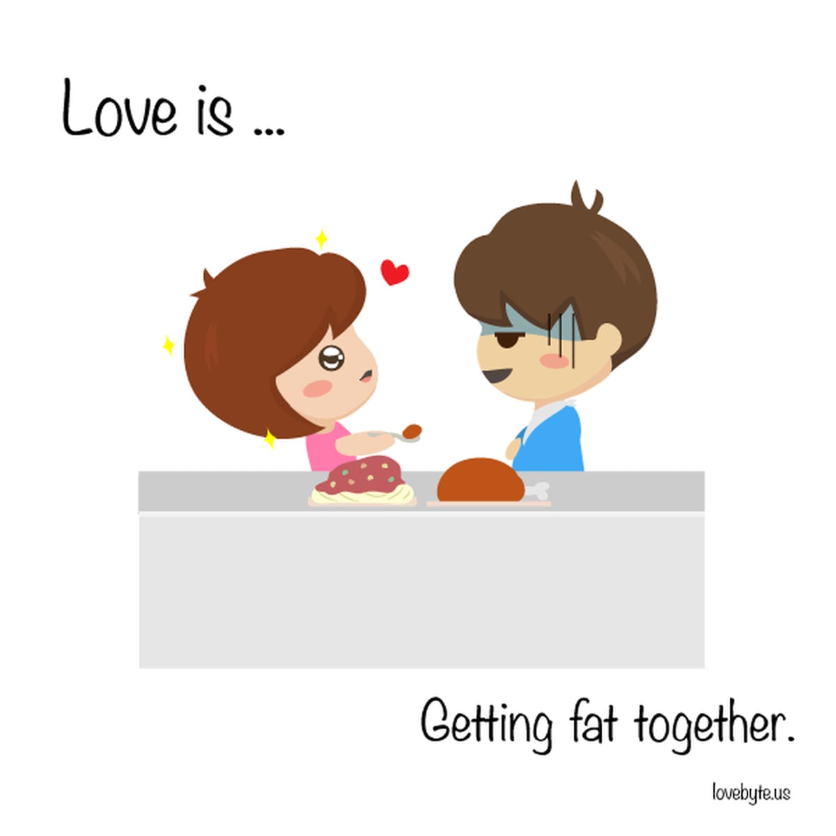 Cute Love Comics By Lovebyte Ps Love