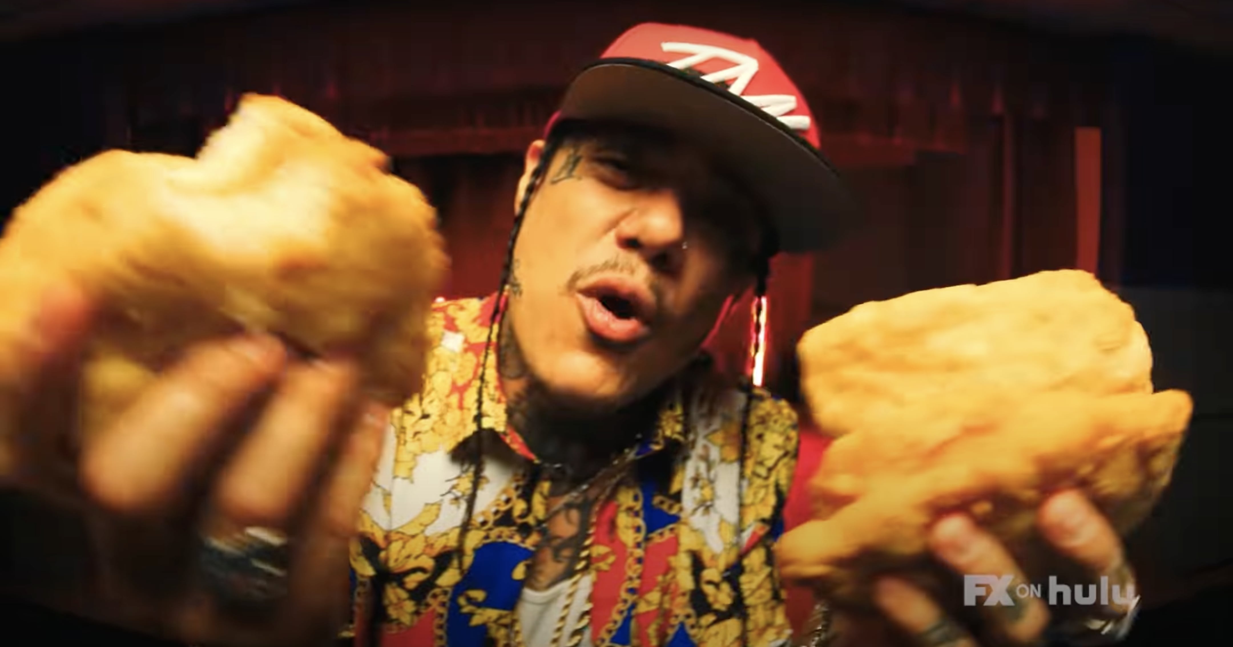 Reservation Dogs: Punkin' Lusty's "Greasy Frybread" Video | PS ...