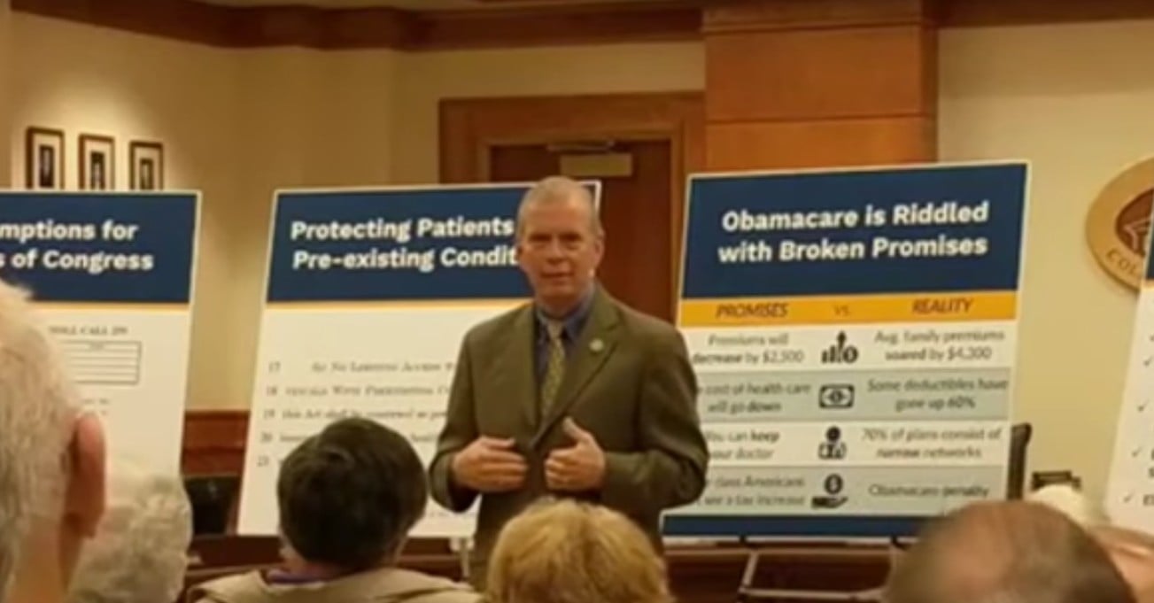 Republican Tim Walberg Comments on Climate Change | PS News