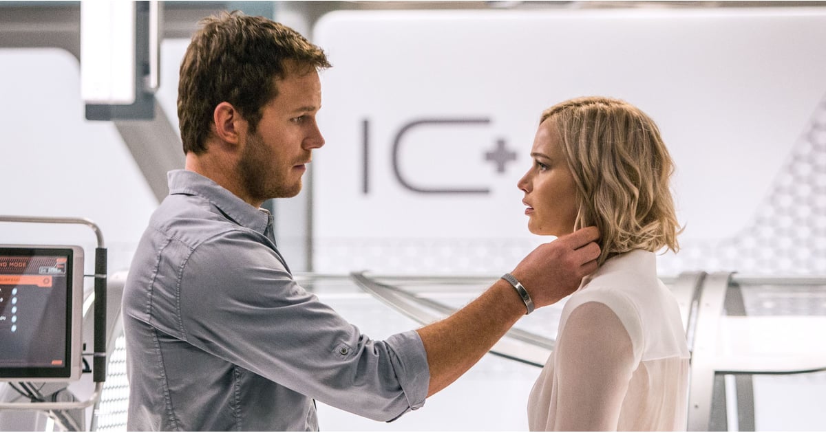 Chris Pratt and Jennifer Lawrence Talk About Passengers Kiss | POPSUGAR ...