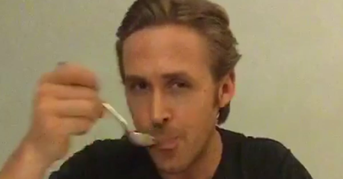Ryan Gosling Eating Cereal | Vine Videos | POPSUGAR Celebrity