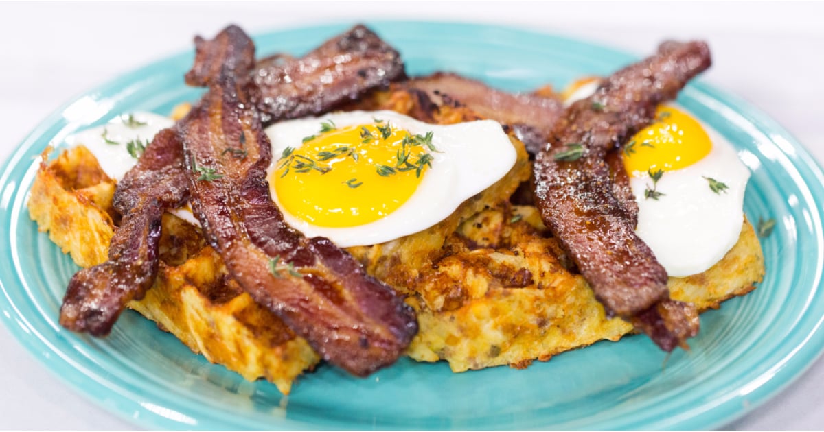 Easy Hash Brown Waffles Recipe | POPSUGAR Food