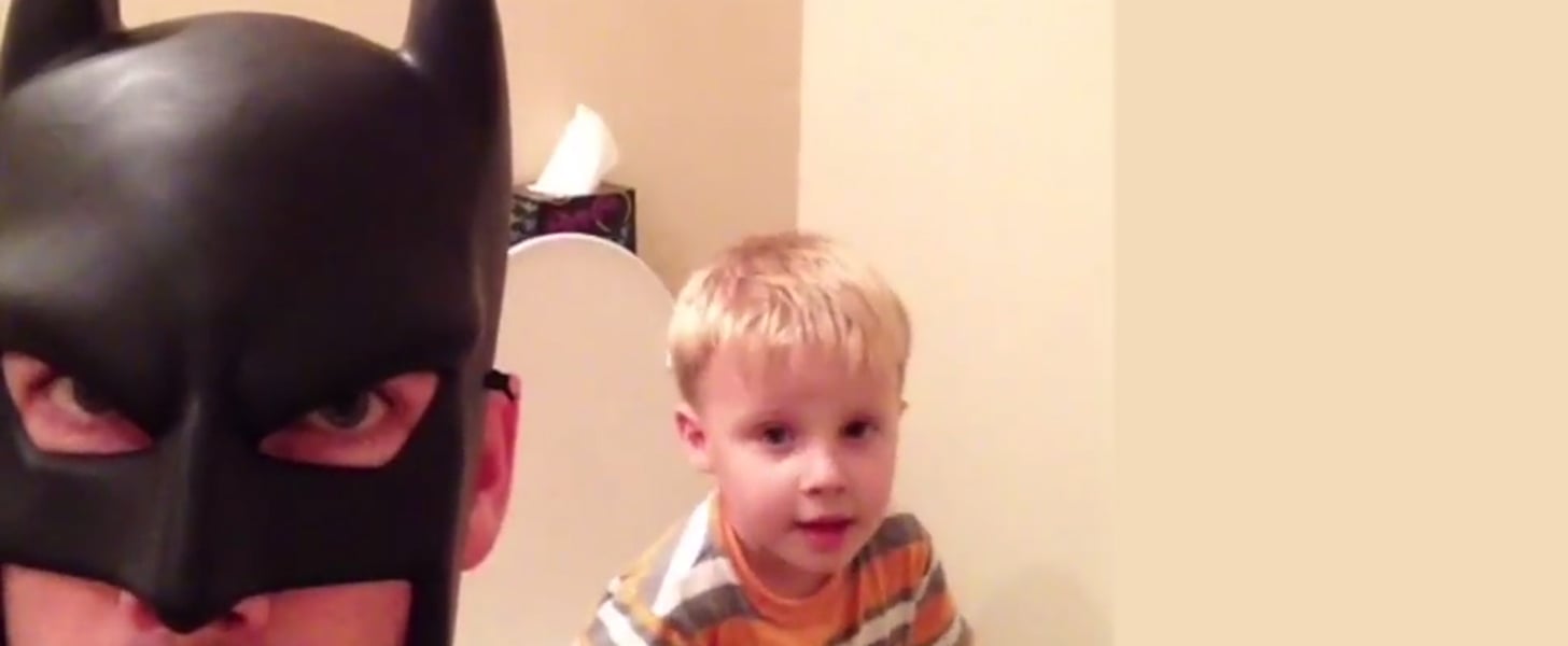 BatDad Video of Dad Who Dresses Like Batman | PS Family