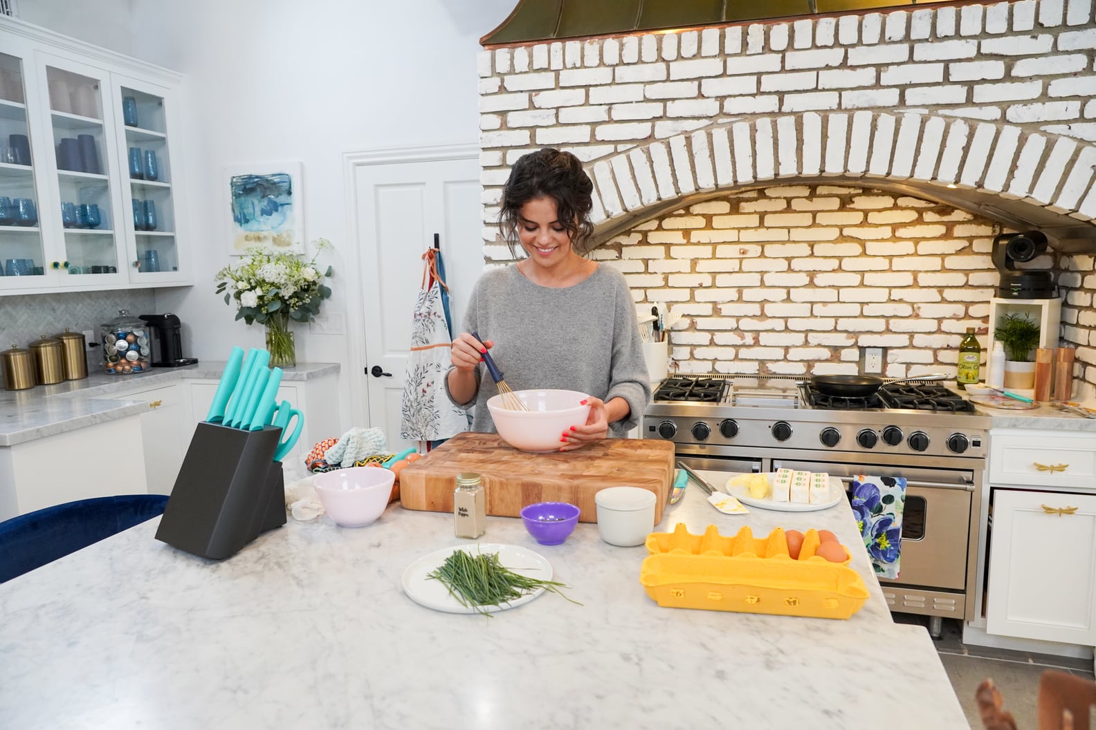 See Photos of Selena Gomez's Kitchen From Selena + Chef | POPSUGAR Food