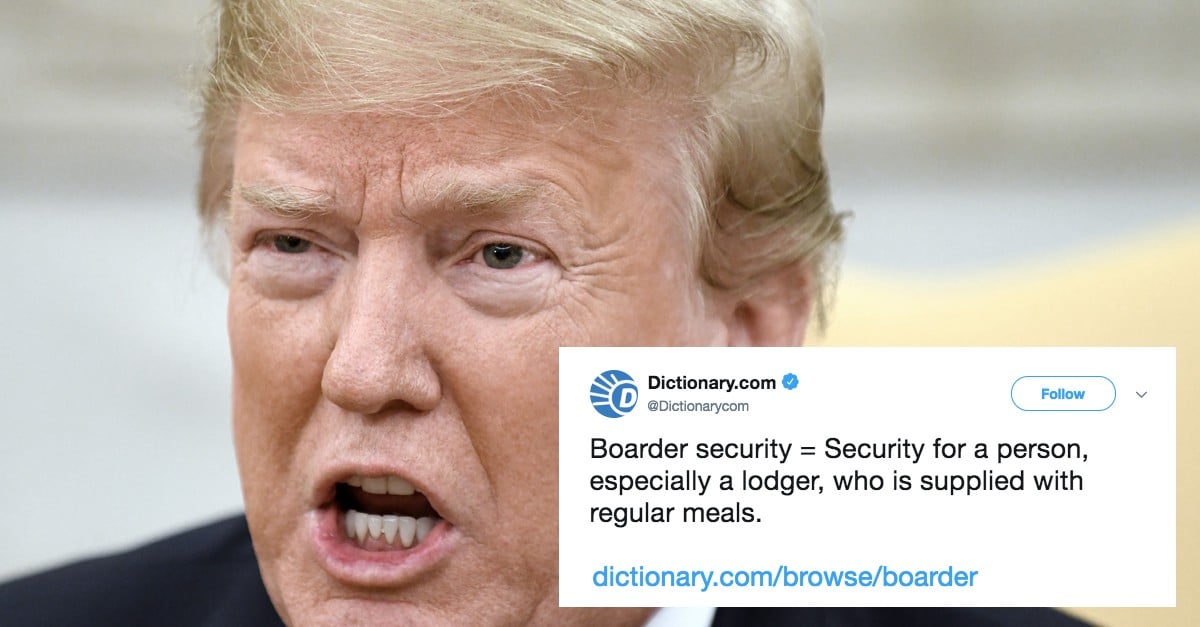 Dictionary.com's Funny Tweets About Donald Trump | PS News