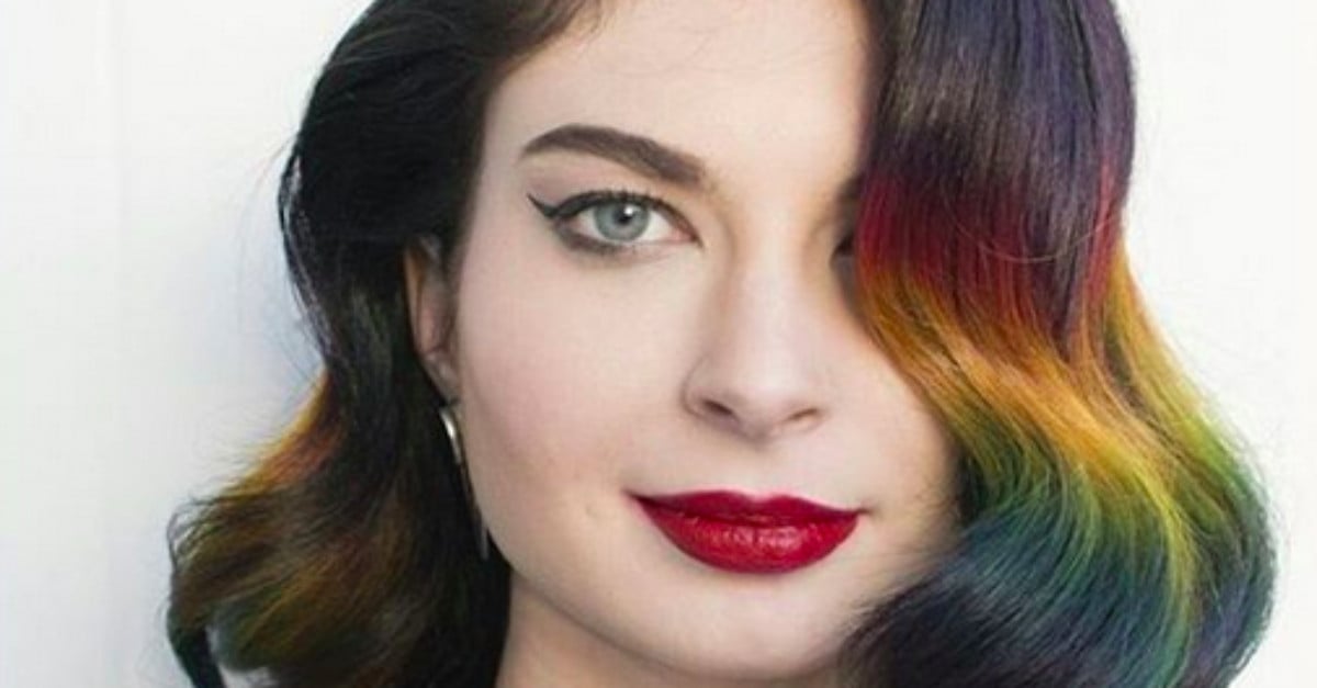 Rainbow Ombre Hair Technique | POPSUGAR Beauty