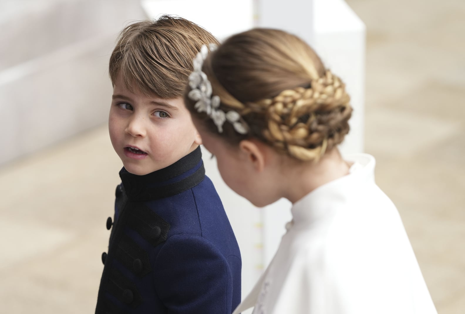 Prince Louis at King Charles III's Coronation | POPSUGAR Celebrity