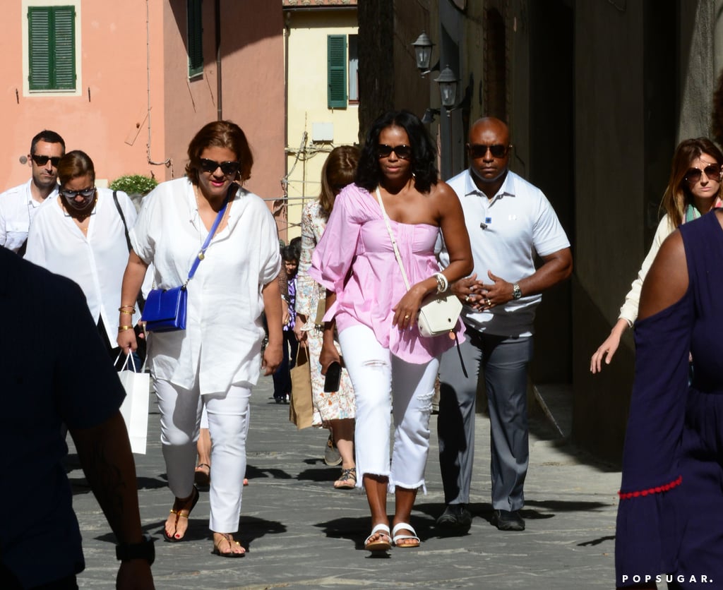Barack and Michelle Obama Italy Pictures May 2017 | POPSUGAR Celebrity