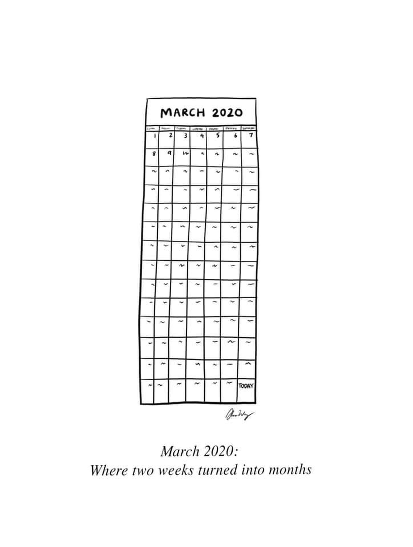 New Mom Comics Social Distancing With Family Cartoons | PS Family