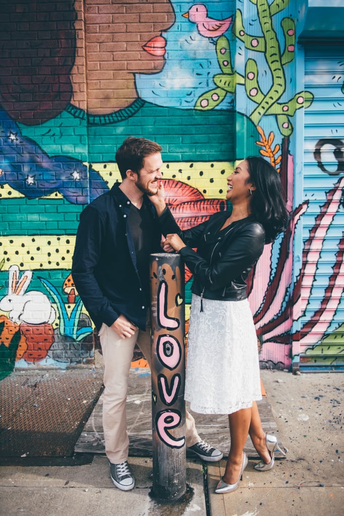 Fun Engagement Shoot in Queens | POPSUGAR Love & Sex