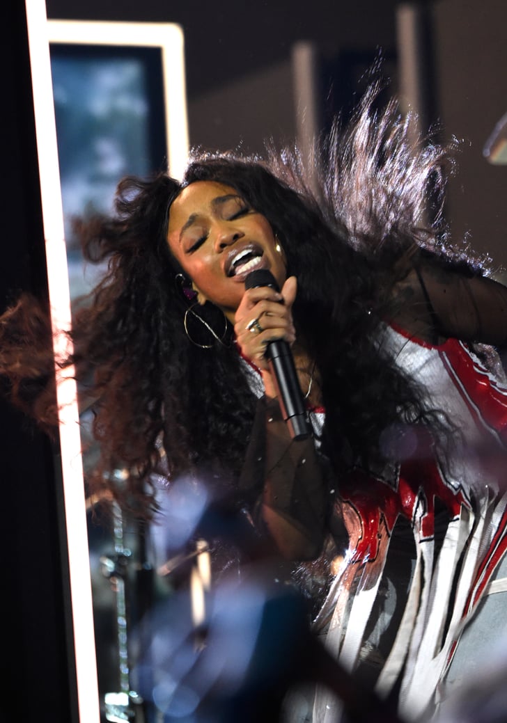 Pictured: SZA | Best Pictures From the 2018 Grammys | POPSUGAR ...