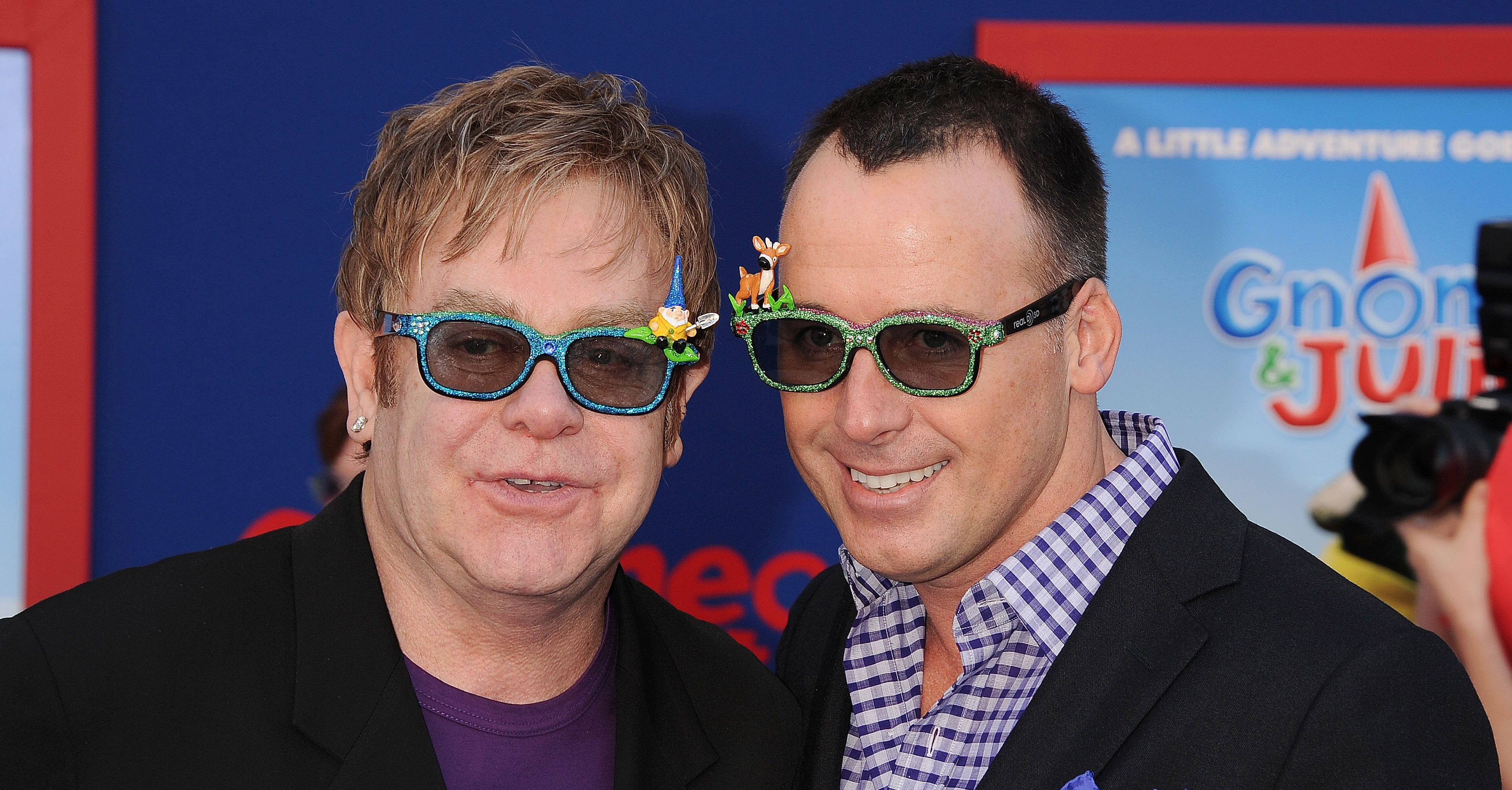 Elton John and David Furnish's Family Life | POPSUGAR Celebrity