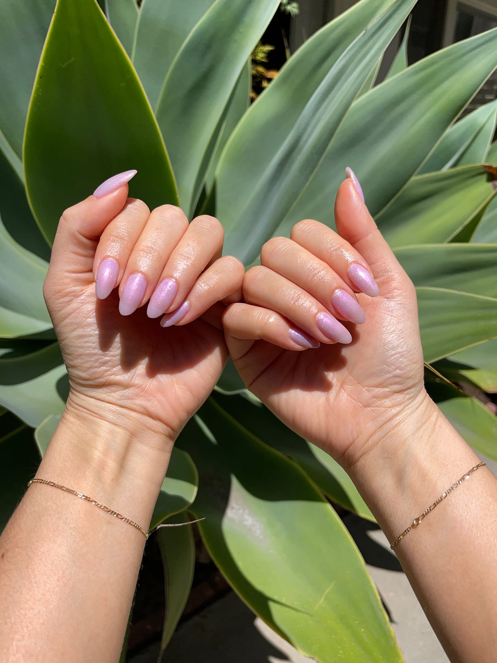 I Tried Digital-Lavender Nails: See Photos | PS Beauty