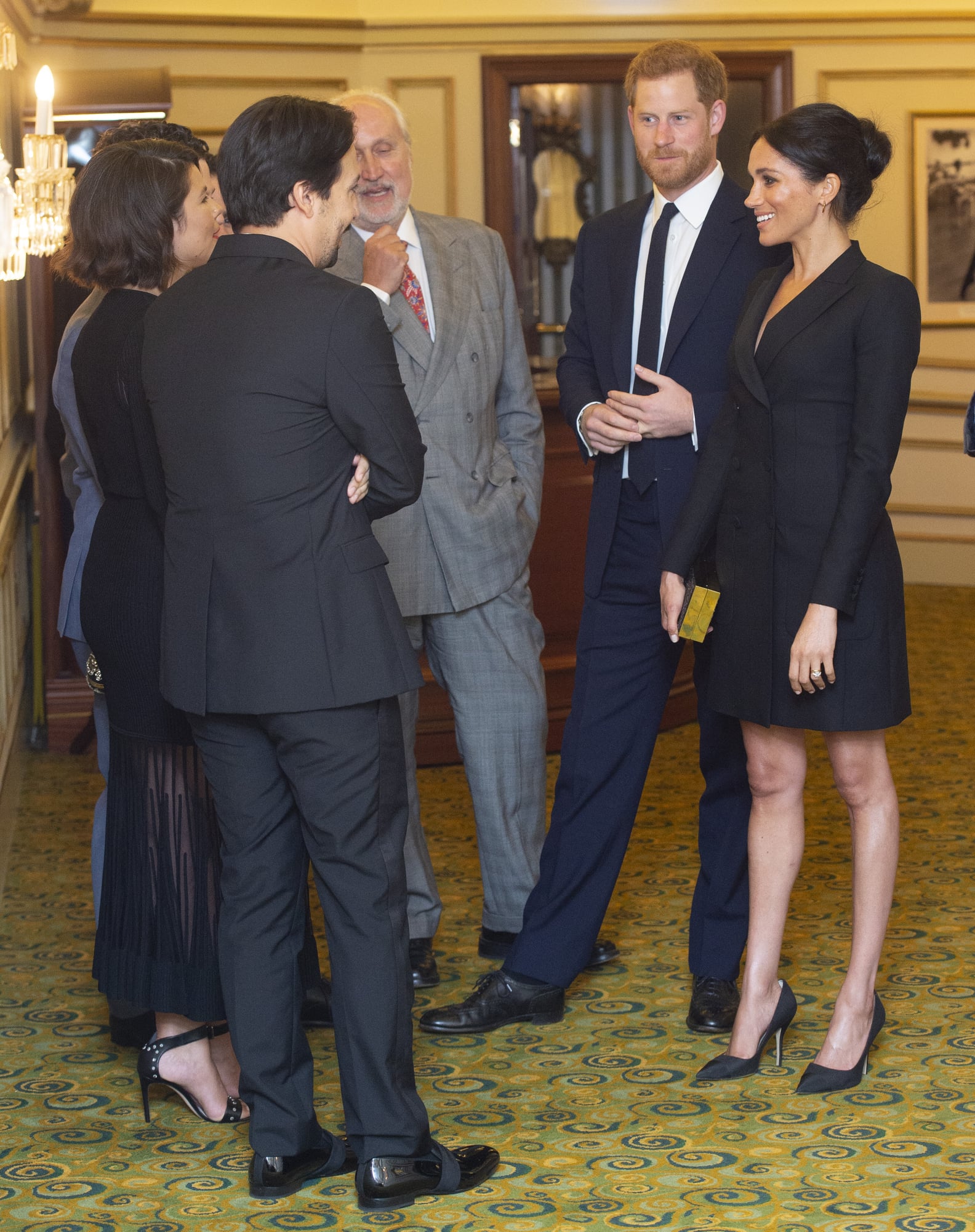 Meghan Markle's Maggie Marilyn Tuxedo Dress October 2018 | PS Fashion