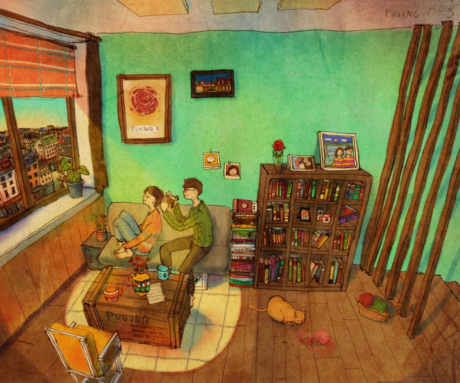 Korean Artist Puuung's Relationship Art | PS Love