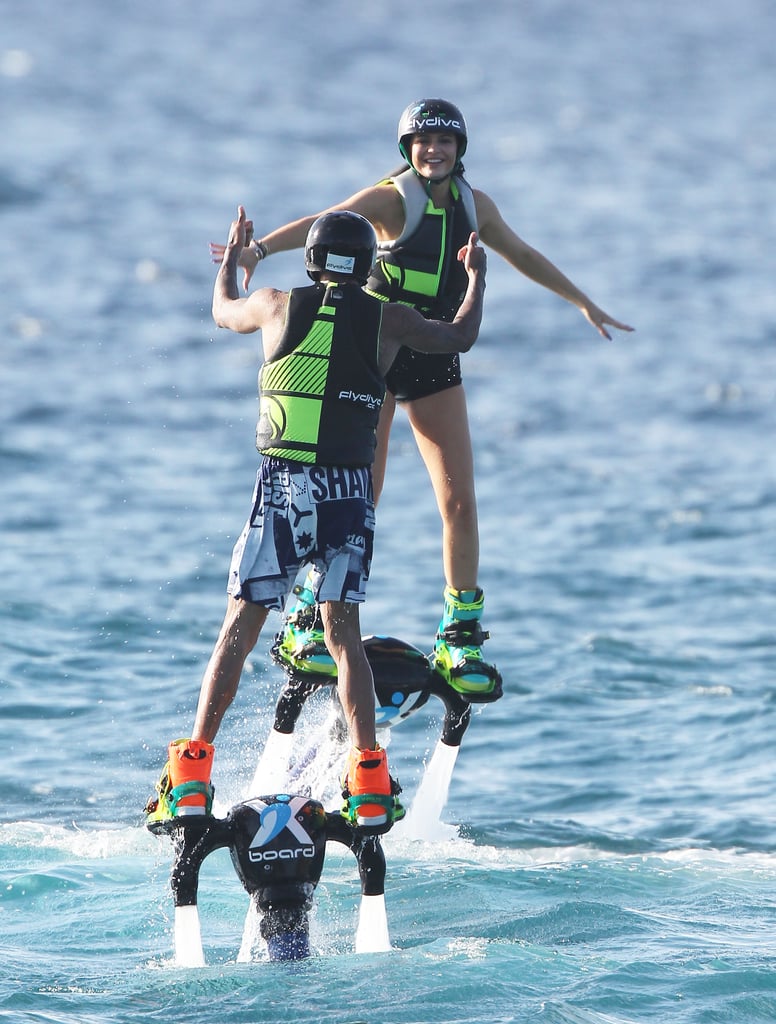Kylie Jenner and Tyga Hold Hands in St. Barts | Pictures | POPSUGAR ...