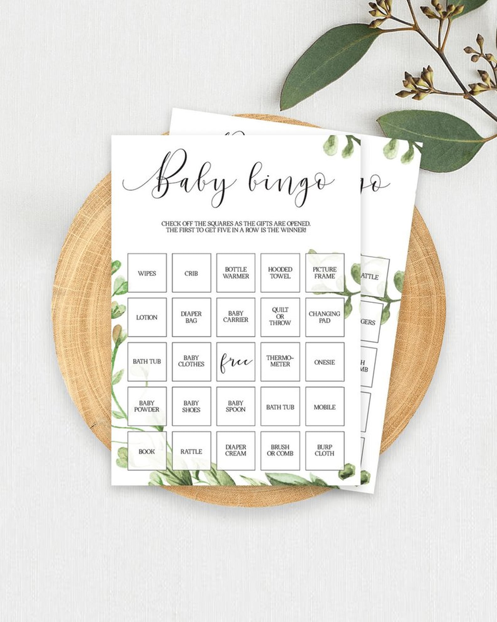 30 Printable Baby-Shower Games | PS Family