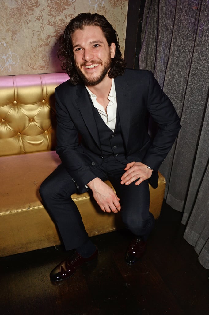 Kit Harington Shaves His Beard | POPSUGAR Celebrity