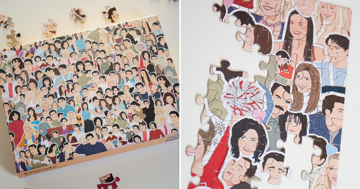 This Friends Jigsaw Puzzle Features the Show's Best Moments | POPSUGAR ...