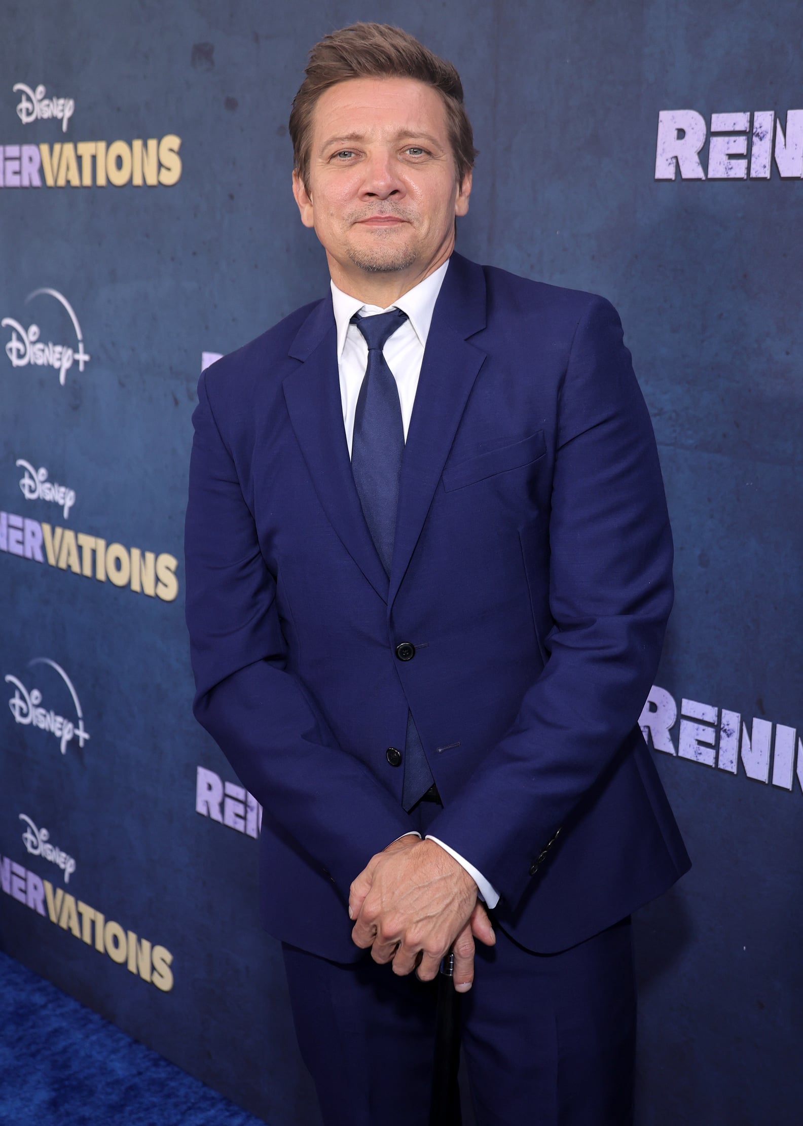 Jeremy Renner Attends Rennervations Premiere After Accident | PS Celebrity