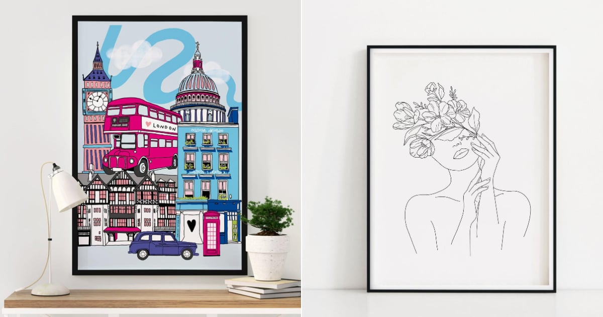 Cute Wall Art From Etsy | PS Home