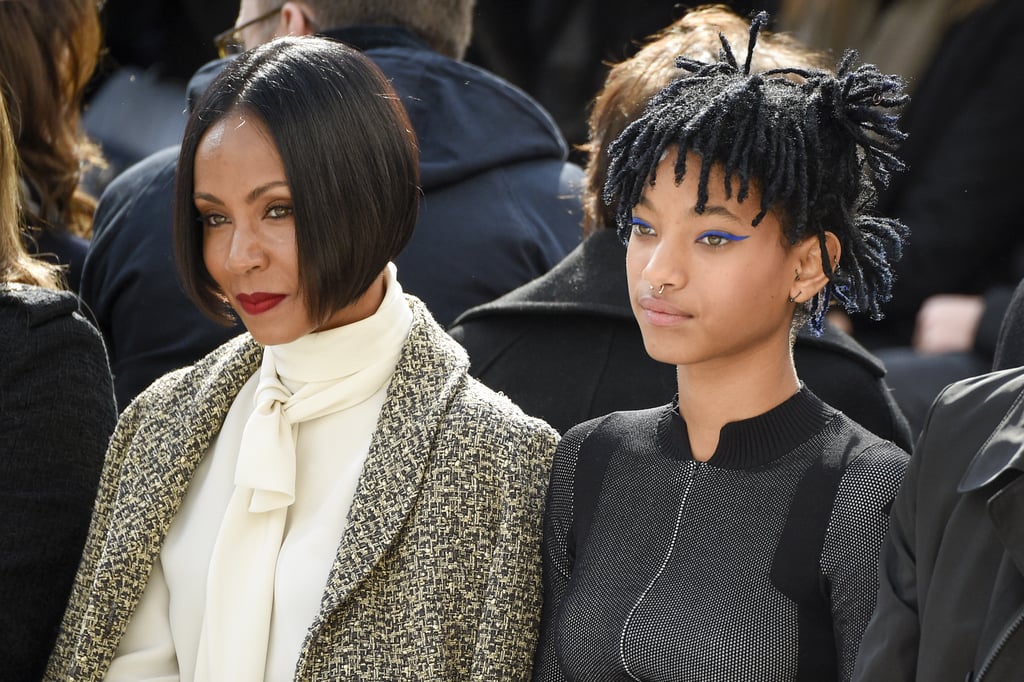 Willow Smith and Jada Pinkett Smith at PFW March 2016 | POPSUGAR Celebrity
