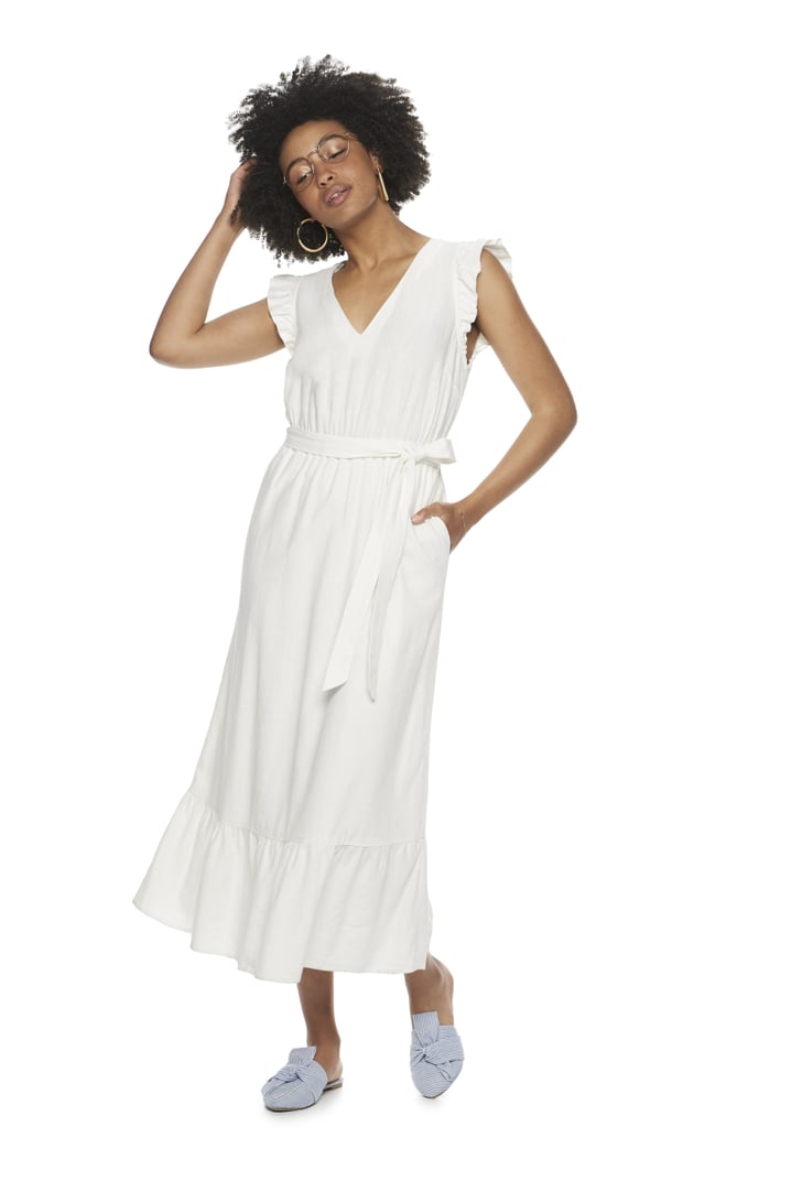 POPSUGAR At Kohl s Belted Maxi Dress Best Summer Work Clothes For Women POPSUGAR Fashion popsugar-at-kohl-s-belted-maxi-dress-best-summer-work-clothes-for-women-popsugar-fashion