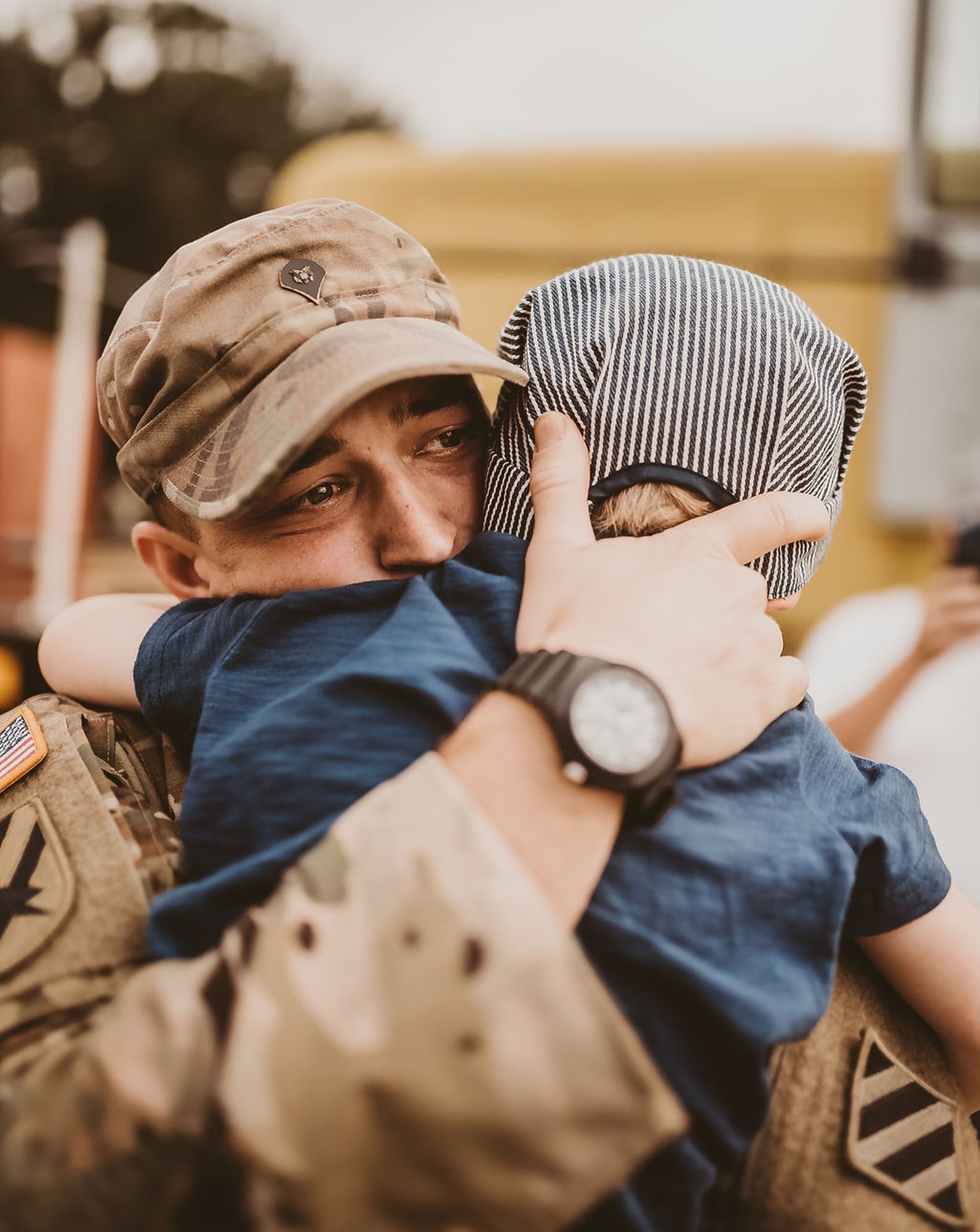 Military Dad Meeting His Baby For the First Time | Photos | PS Family