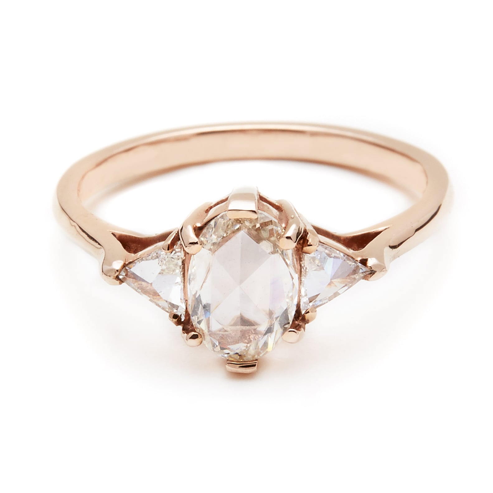 Anna Sheffield Rose Gold Engagement Rings | PS Fashion